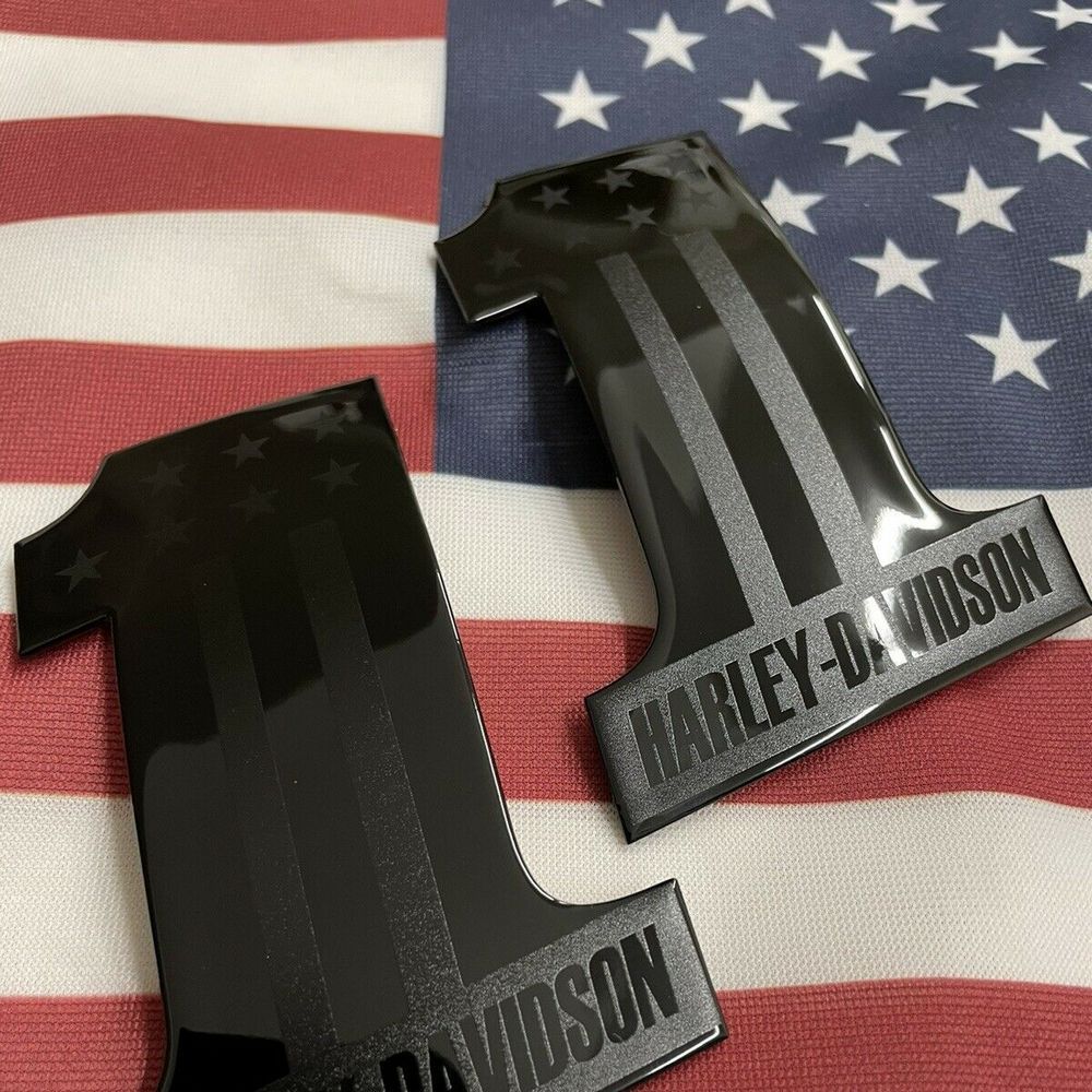 Buy black #1 Stars&Stripes black\black emblems. Custom emblems for ...