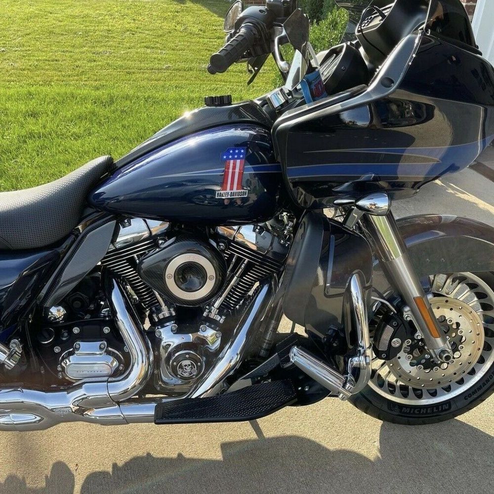 Buy #1 Stars&Stripes color tank emblems. Custom emblems for Harley Davidson