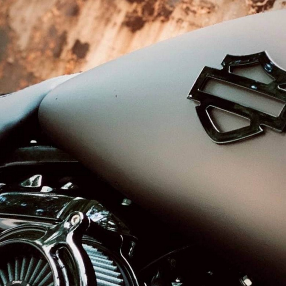 Buy Black tank emblems. Custom emblems for Harley Davidson