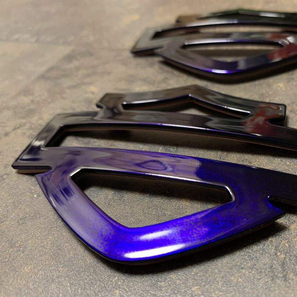 Buy Purple tank emblems. Custom emblems for Harley Davidson